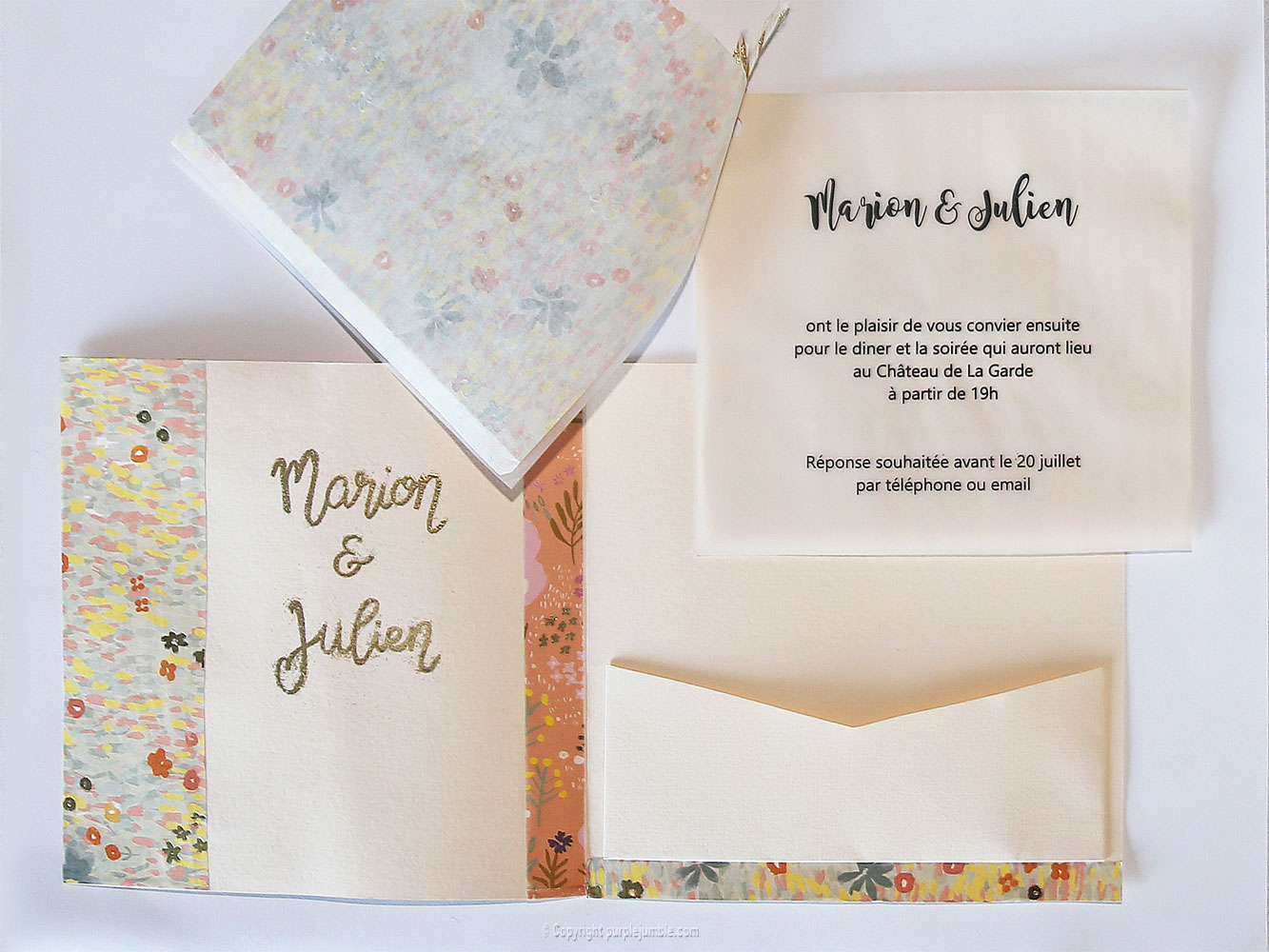 Faire Part Mariage Diy