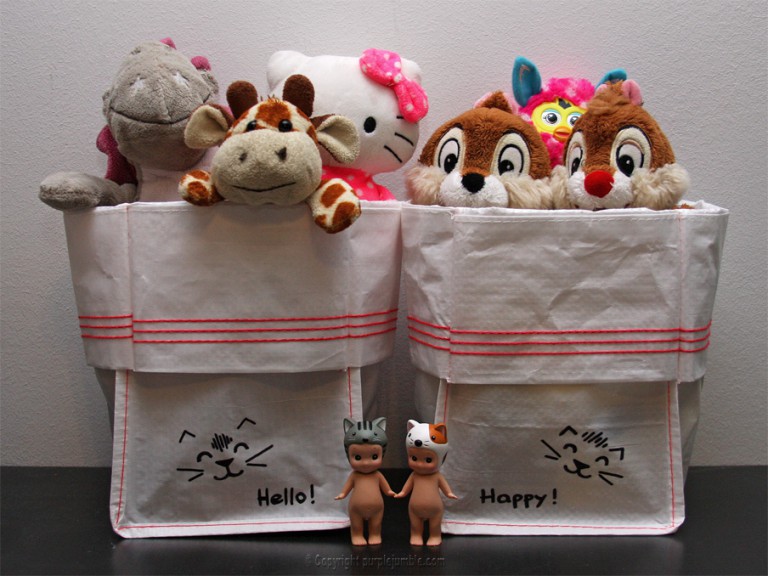 DIY : sacs de rangement pour enfants - Purple Jumble