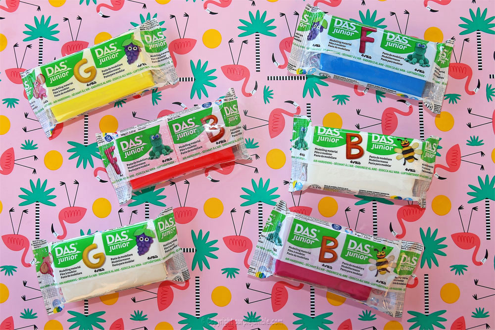 Un petit pot de plantes en pâte à modeler spécial kid {DIY} - Purple Jumble